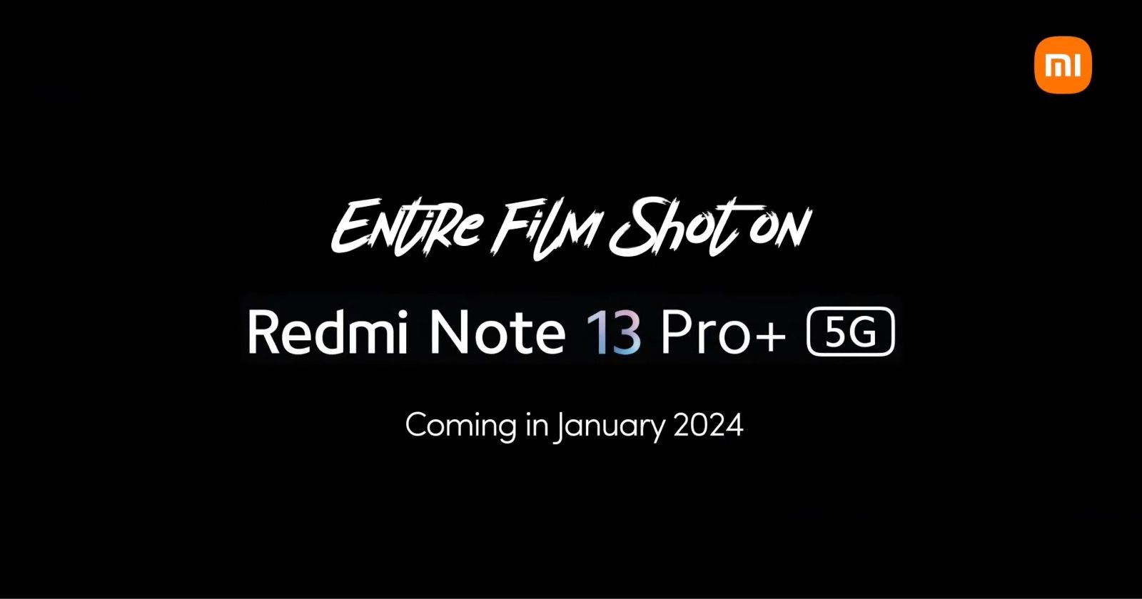 Xiaomi Redmi Note 13 Pro+ 5G Set for January 2024 Launch in India